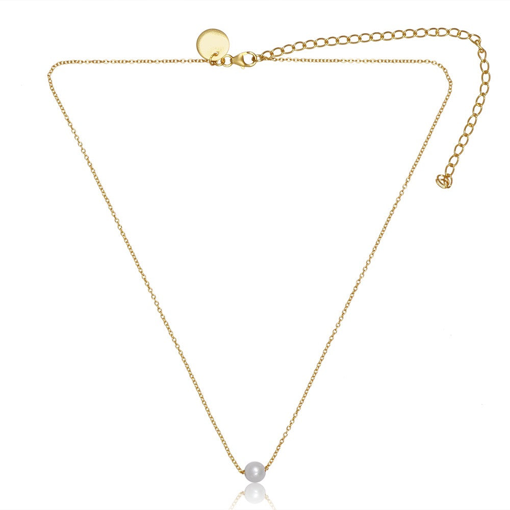 Round Pearl Necklace – Tatum James Designs