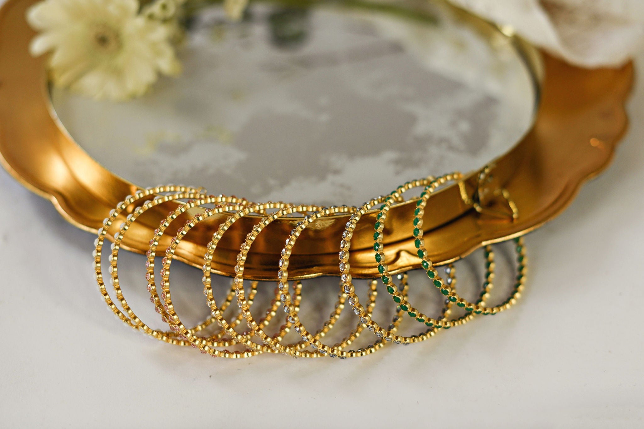 Haile Stone Hoops – Tatum James Designs